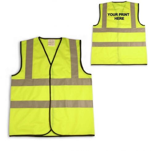 EN471 Class 2 Tabard with Print only - Police Supplies