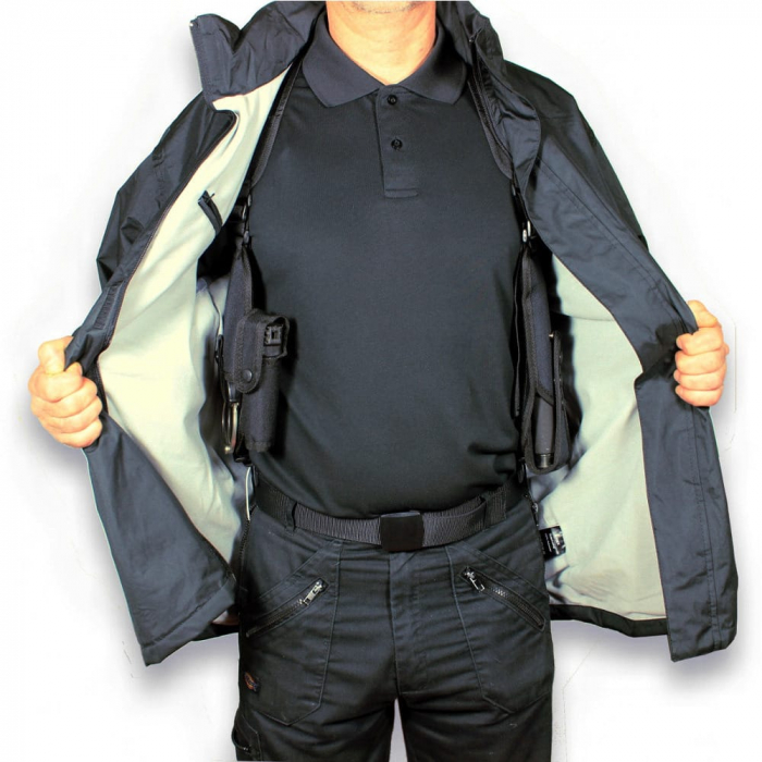 Covert Spacetec Cool Vest with Radio airwave Docks - Police Supplies
