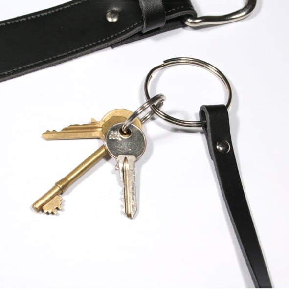 Protec Leather Key Lanyard - Police Supplies