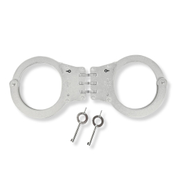TCH Hinge Lightweight Aluminium Handcuffs - Police Supplies