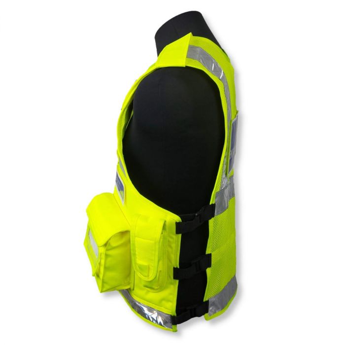 Protec Yellow One Size Fits All Civil Enforcement Vest