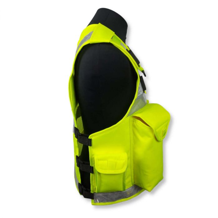 Protec Yellow One Size Fits All Civil Enforcement Vest