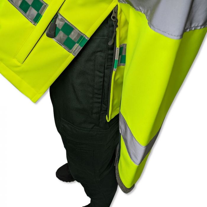 High Vis Ambulance Soft Shell Uniform Jacket - Police Supplies