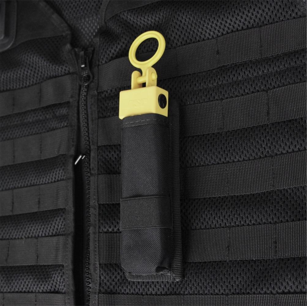 Protec Single Asp Tri-Fold Restraint Molle Pouch - Police Supplies