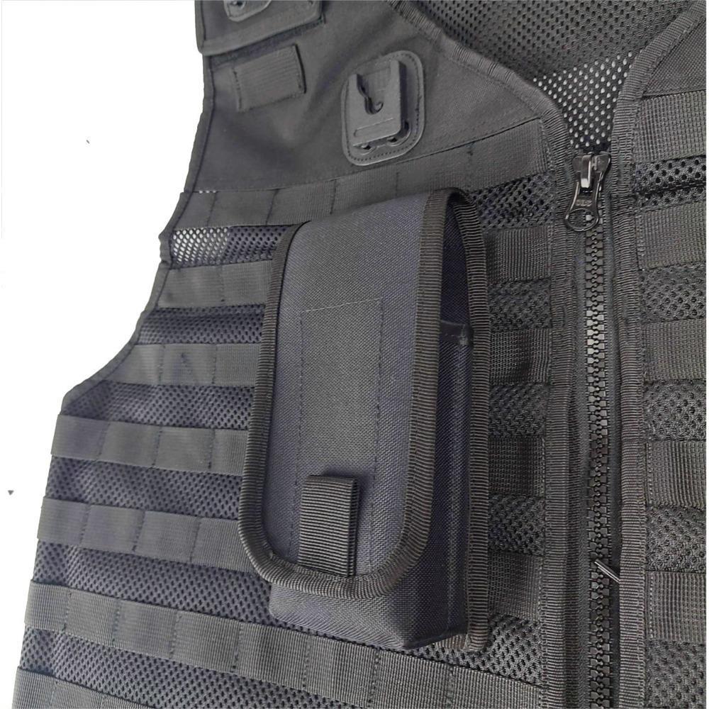 Protec Black Molle Magazine Pouch - Police Supplies